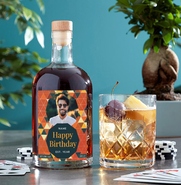 Happy Birthday Photo Upload Rum | Funky Pigeon