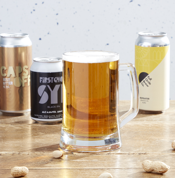 Craft Beer Can Set x12 | Funky Pigeon