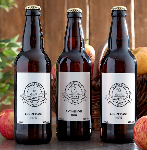 Company Logo and Text Cider | Funky Pigeon