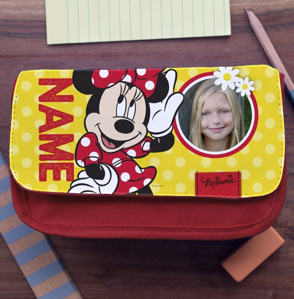 Minnie Mouse Photo Pencil Case | Funky Pigeon