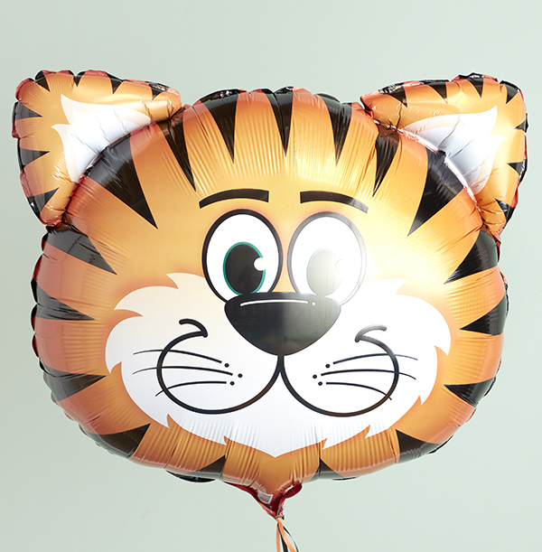 Tiger Head Balloon | Funky Pigeon