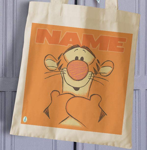 Tigger Personalised Tote Bag - Winnie the Pooh | Funky Pigeon